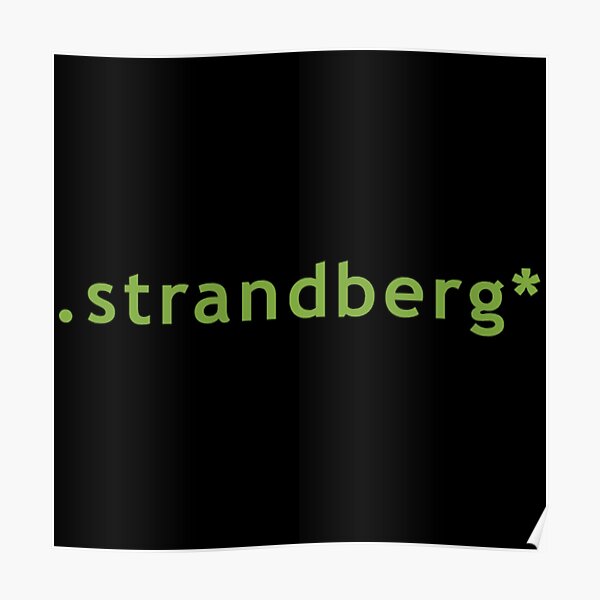 "Headless Strandberg" Poster for Sale by prasemulyana | Redbubble