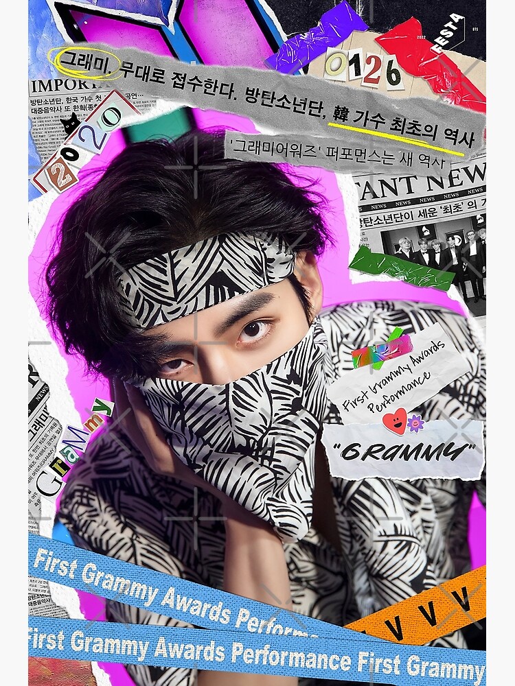 "Taehyung Tae V Grammy Collage BTS Festa 2022 Dynamite Fotoshooting ...