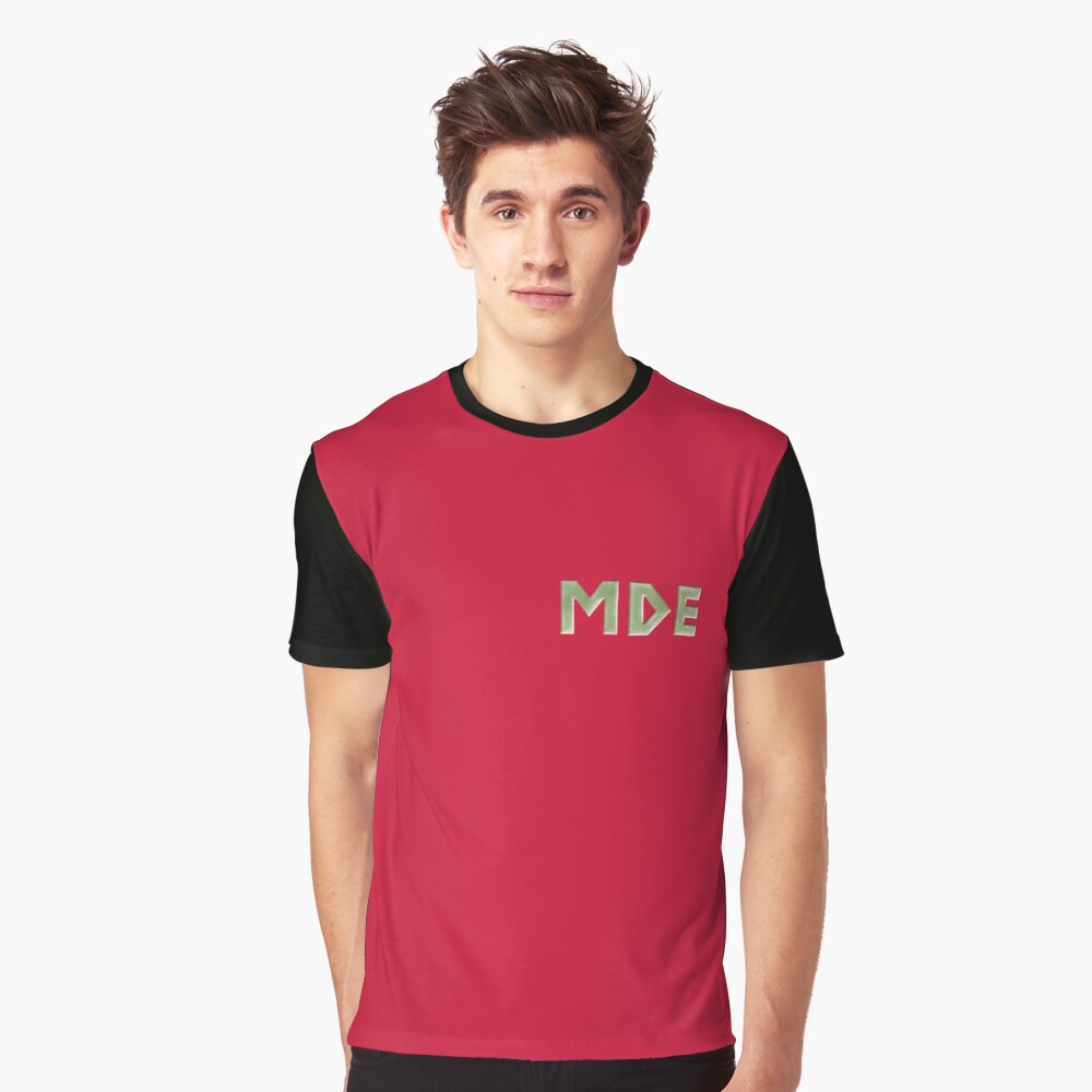 "MDE Logo" T-shirt for Sale by SamHydeBootlegs | Redbubble | mde ...