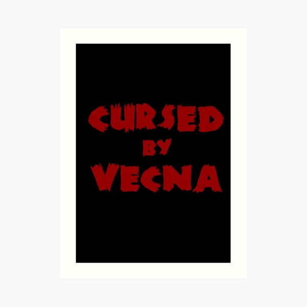 "Cursed by Vecna (Stranger Things 4)" Art Print for Sale by Joyella ...