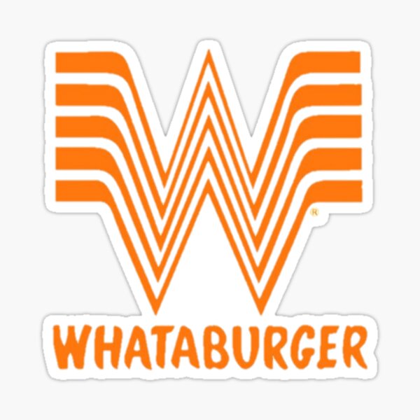 "Whataburger" Sticker for Sale by ArtSensi4760 | Redbubble