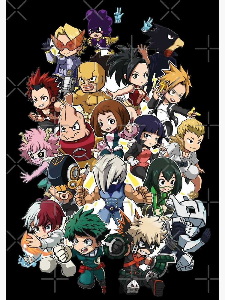 My Hero Academia Anime Poster For Sale By Anime Nez Redbubble