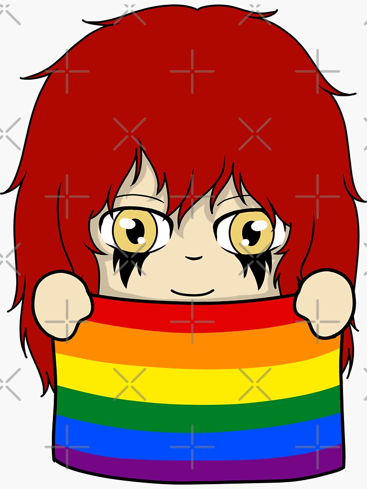 "creepypasta pride chibi jason the toymaker" Sticker for Sale by ...