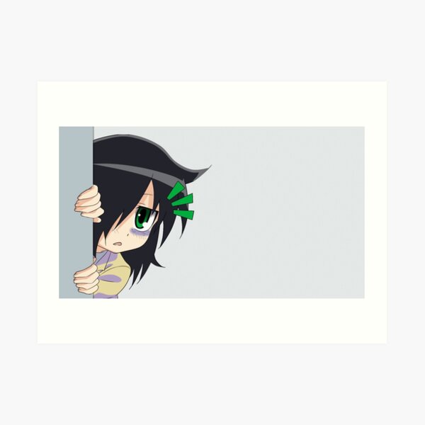 "Peeking Kuroki Tomoko Latest Artwork" Art Print for Sale by artwala74 ...