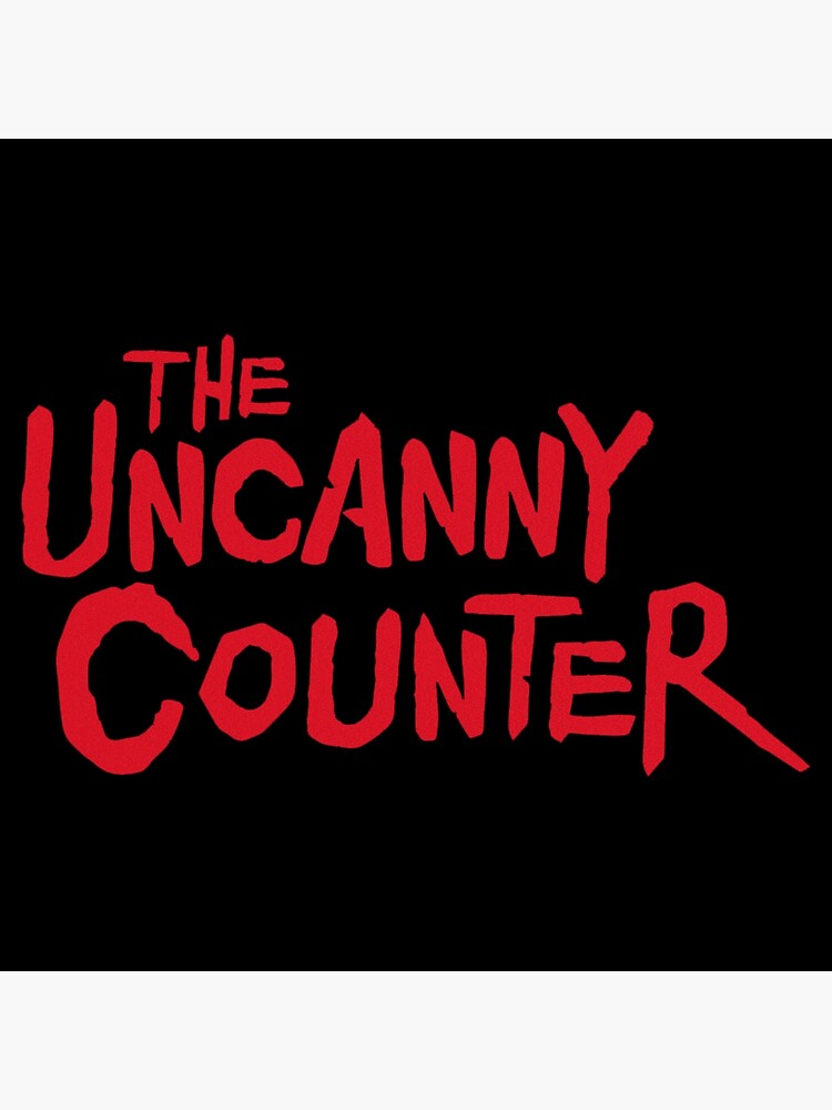 "Elegant uncanny counter Design" Poster for Sale by edniamefi | Redbubble