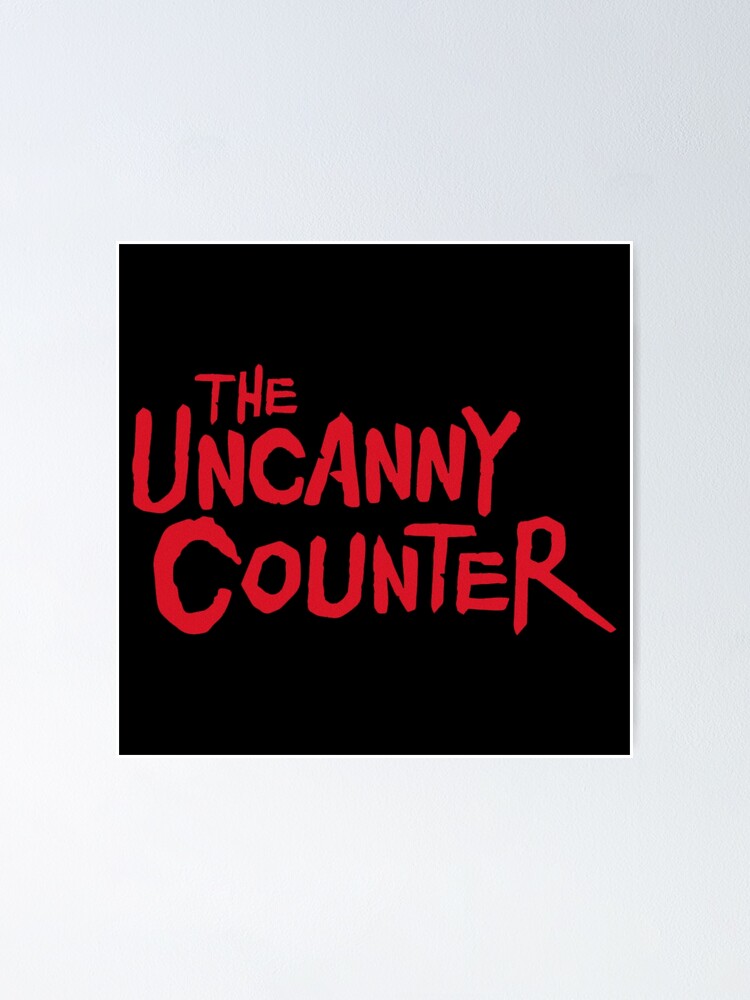 "Elegant uncanny counter Design" Poster for Sale by edniamefi | Redbubble