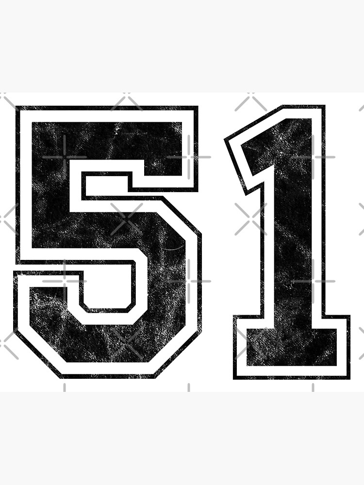 "Number 51" Poster for Sale by PaulSDesign | Redbubble