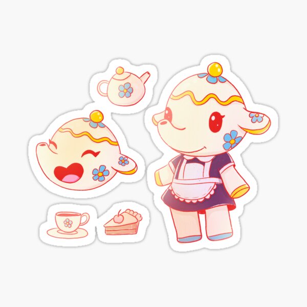 "ACNH Tia" Sticker for Sale by Amb8r | Redbubble