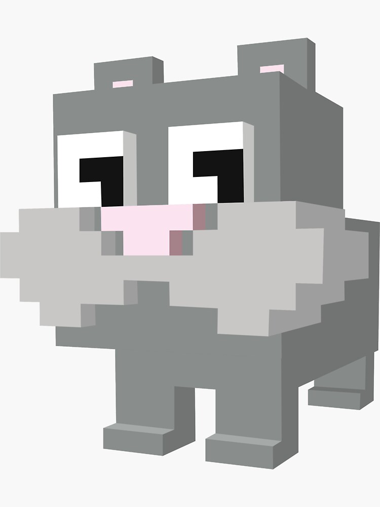 "wolf minecraft" Sticker for Sale by frostingshop | Redbubble