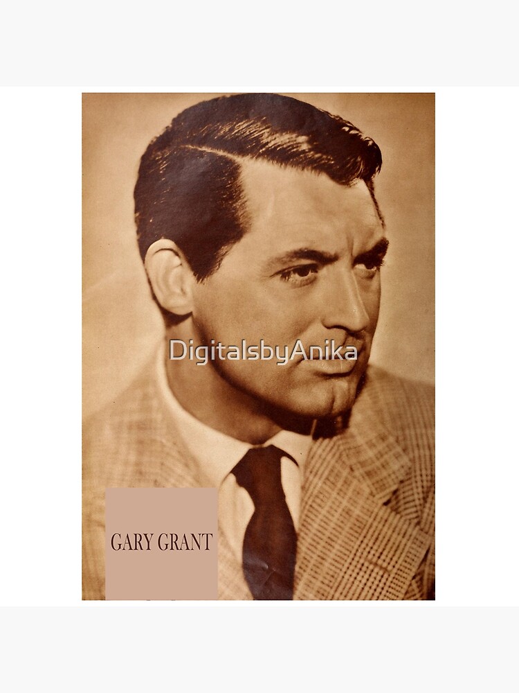 "Gary Grant, stjärna, skådespelare, ikon, " Poster for Sale by ...