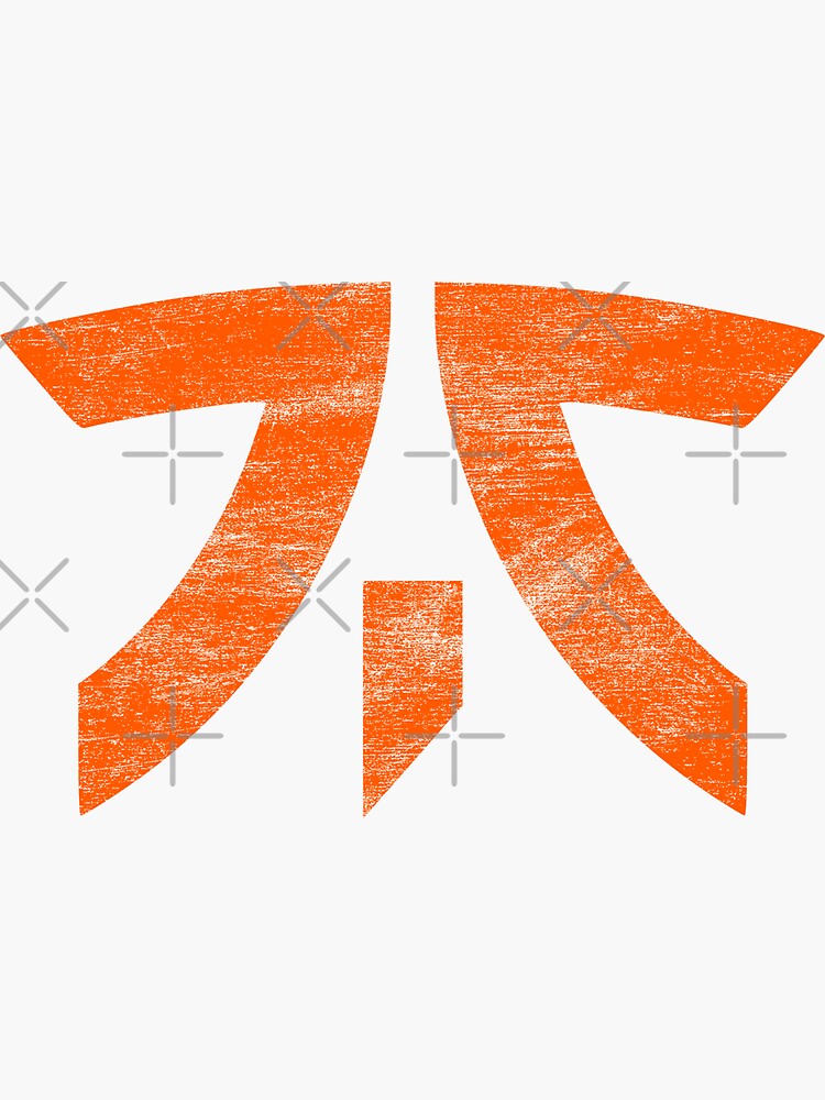 "Fnatic Orange Scratch" Sticker for Sale by gt8743146 | Redbubble
