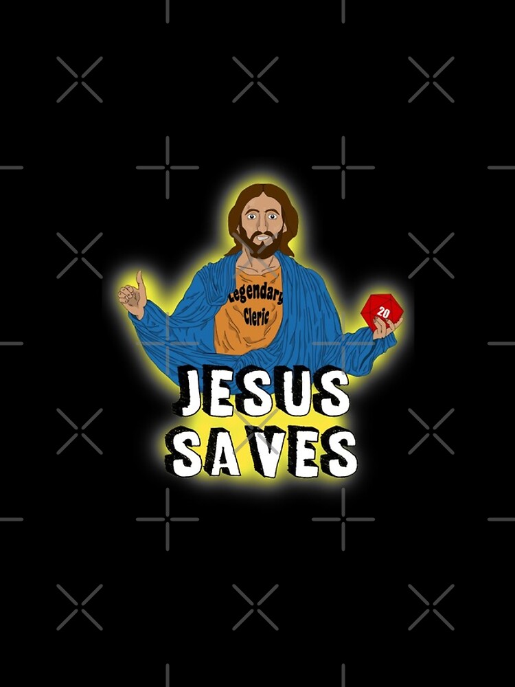 "Jesus playing DnD" iPhone Case for Sale by DigitalCleo | Redbubble