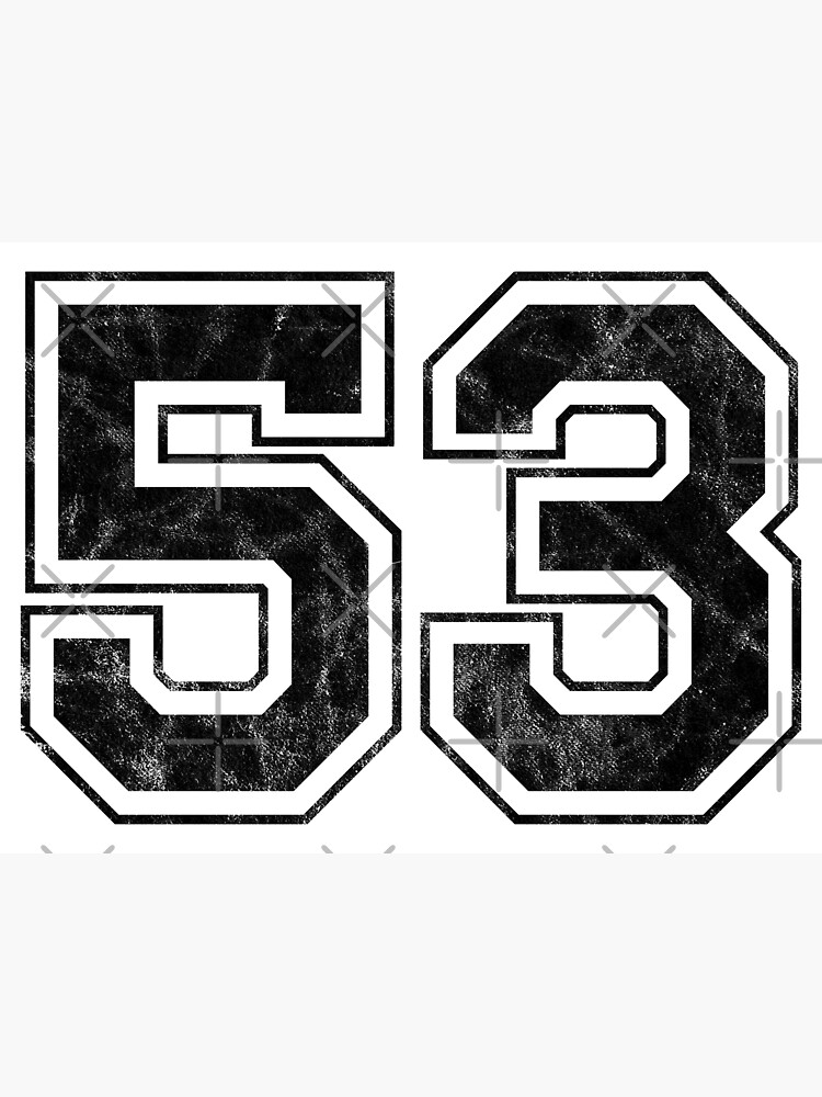 "Number 53" Poster for Sale by PaulSDesign | Redbubble