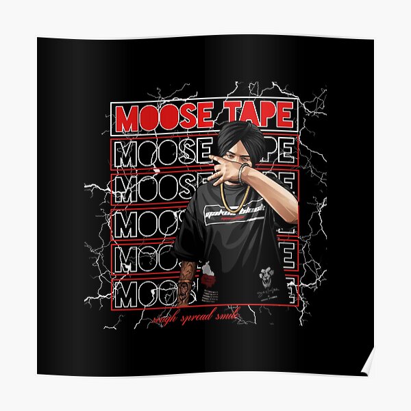 "Moose Tape- Sidhu Moosewala" Poster by singhsprdsmile | Redbubble