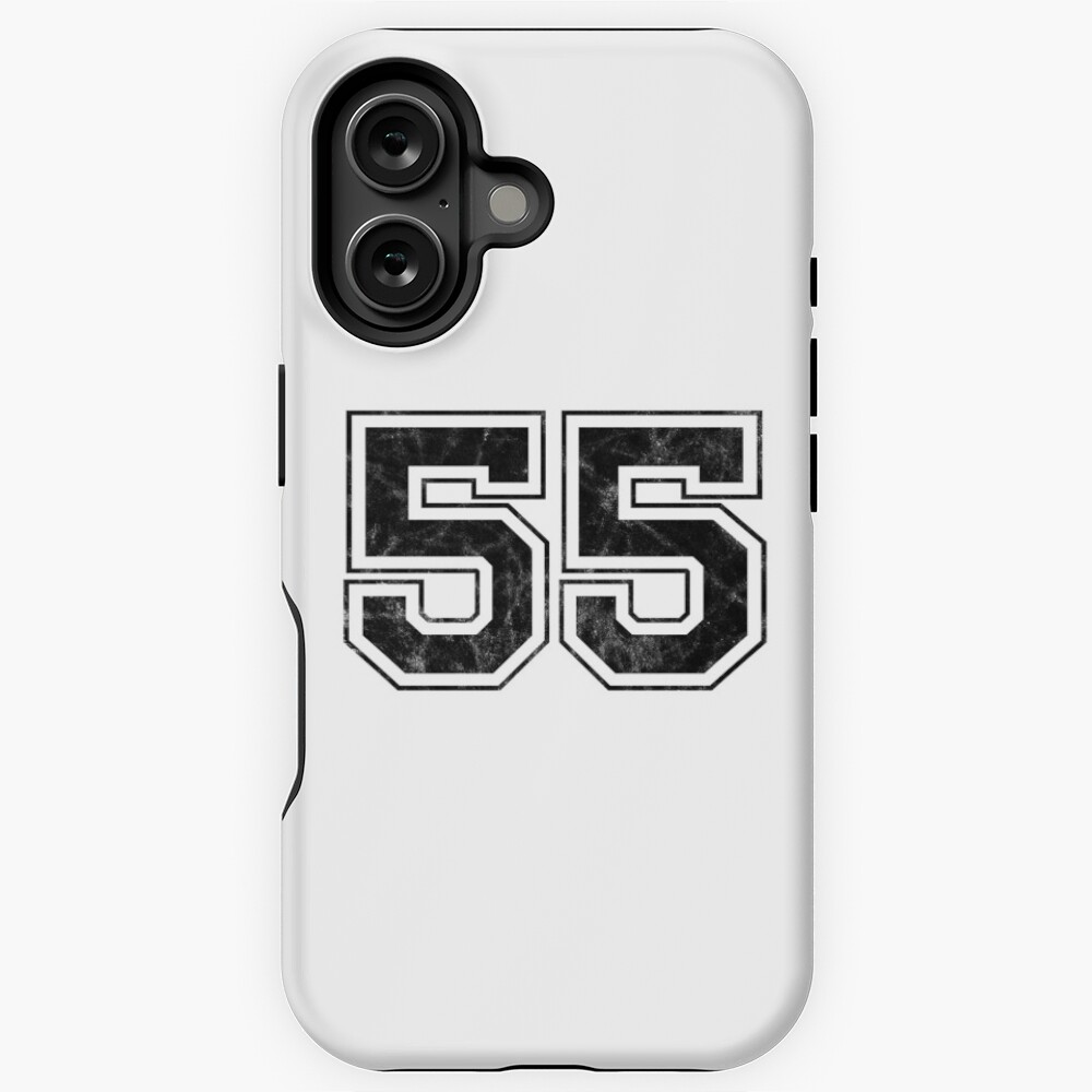 "Number 55" Sticker for Sale by PaulSDesign | Redbubble