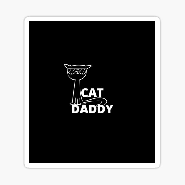 "CAT DADDY - Novelty Fathers Day Gift, Cat Lover, Funny Cat Dad Gift ...