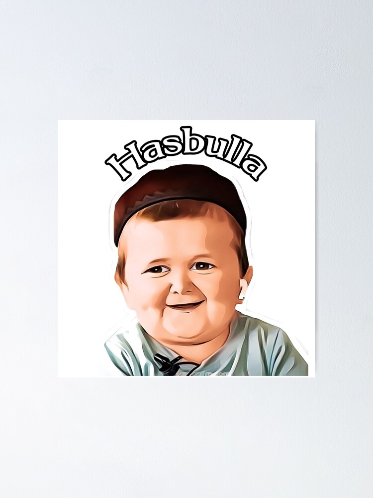 "Hasbulla" Poster for Sale by Eglaladnor | Redbubble