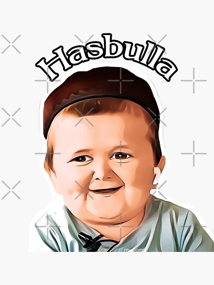 "Hasbulla" Sticker for Sale by Eglaladnor | Redbubble