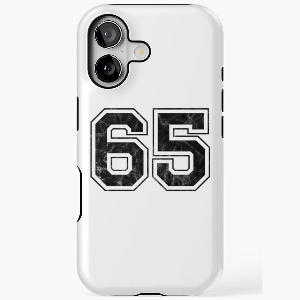 "Number 65" Sticker for Sale by PaulSDesign | Redbubble
