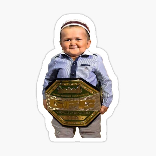 "Hasbulla" Sticker for Sale by Eglaladnor | Redbubble