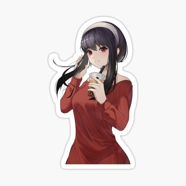 "Yor Forger - Spy x Family" Sticker by OtakuEmporium | Redbubble