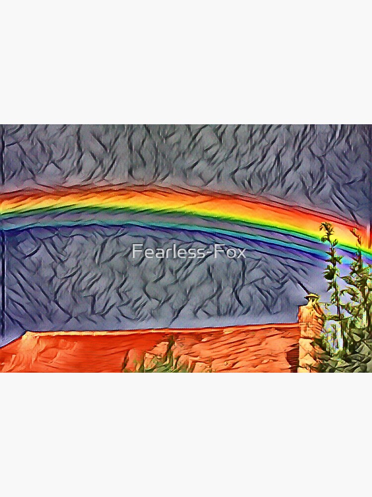 "Strong Rainbow In Depth By Design" Poster for Sale by Fearless-Fox ...