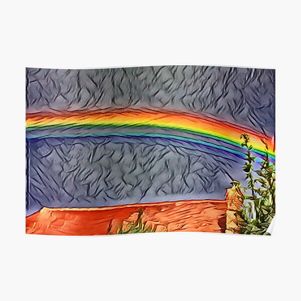 "Strong Rainbow In Depth By Design" Poster for Sale by Fearless-Fox ...