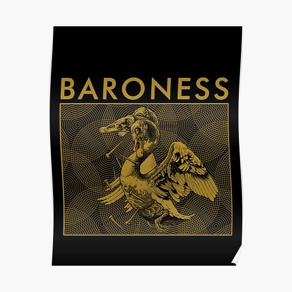 "BARONESS" Poster for Sale by BRYANMONRO | Redbubble