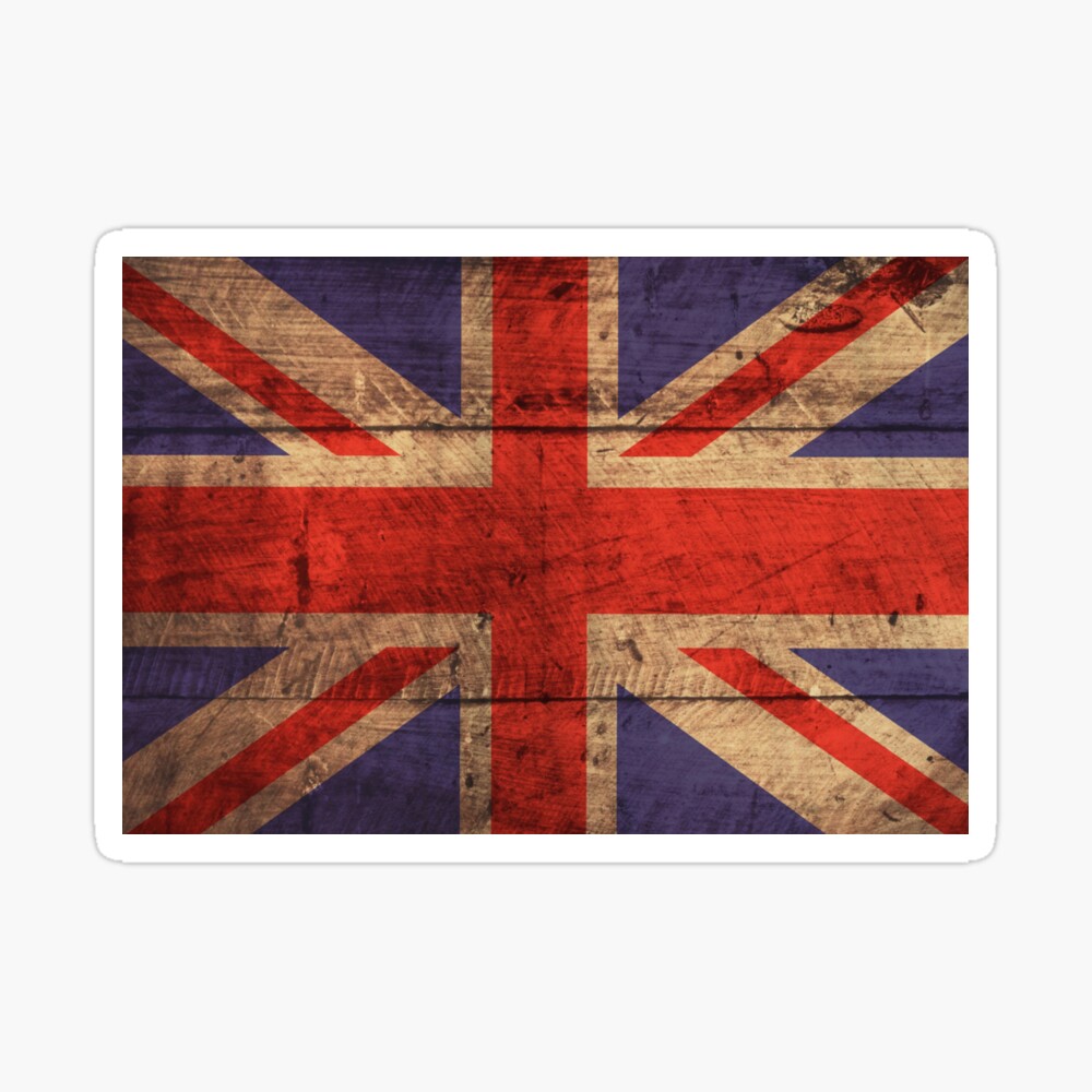 Union Jack Flagge Jahrgang