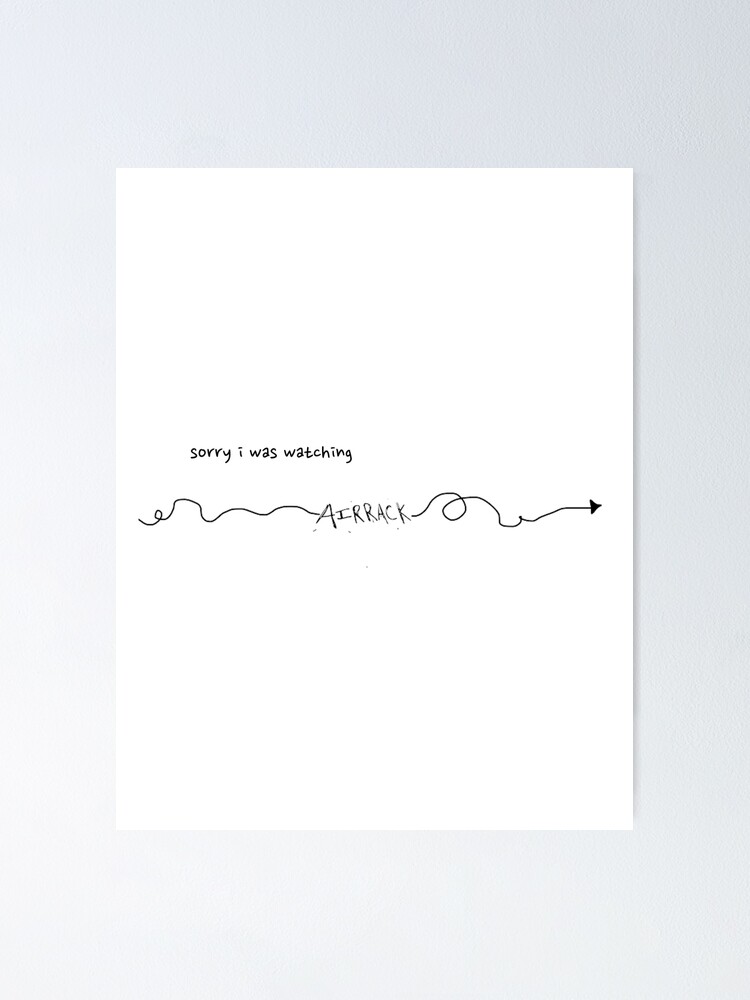 "Airrack" Poster for Sale by SyedKazmi | Redbubble