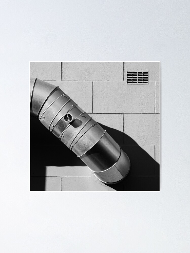 "Silver Pipe" Poster for Sale by dabowphoto | Redbubble