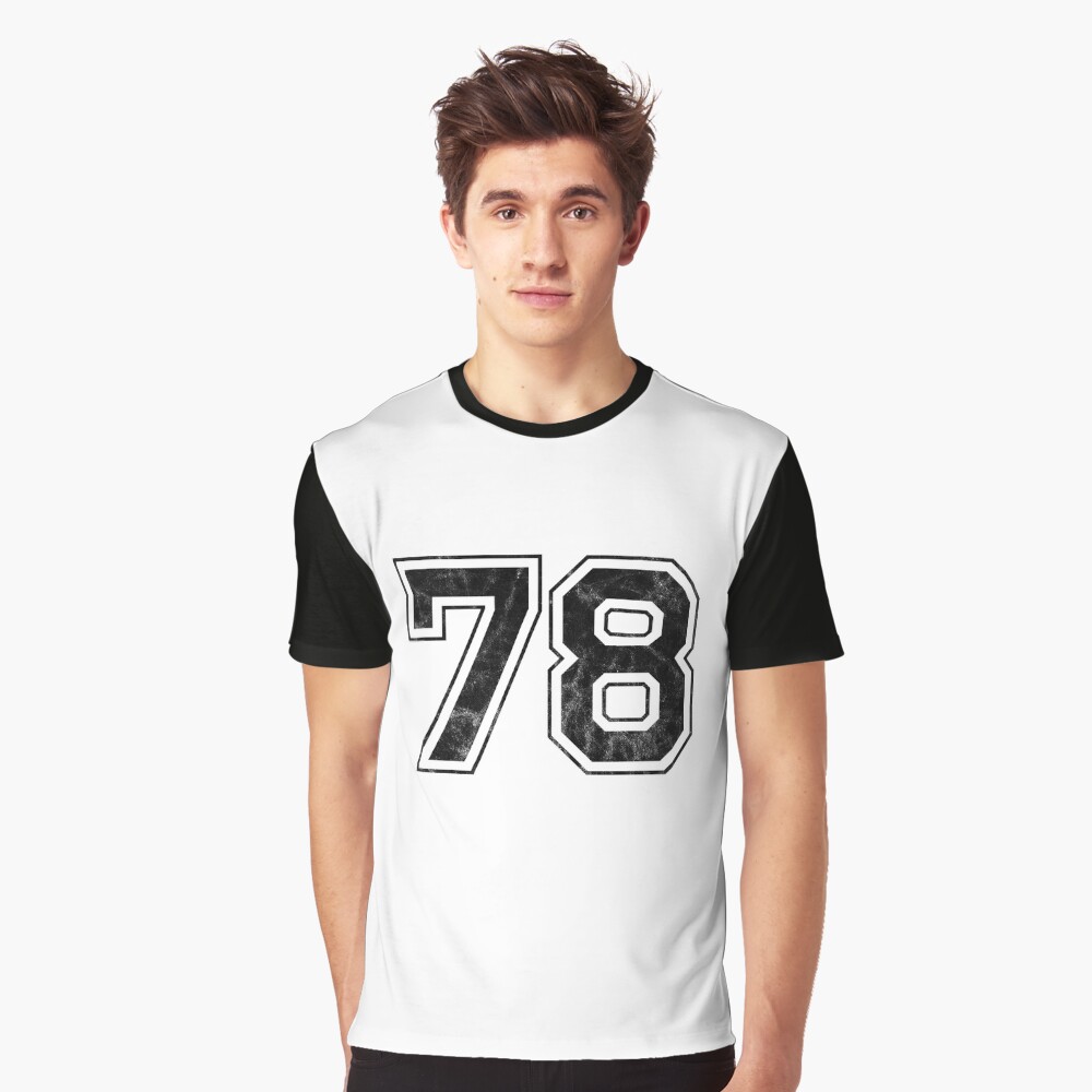 "Number 78" Sticker for Sale by PaulSDesign | Redbubble
