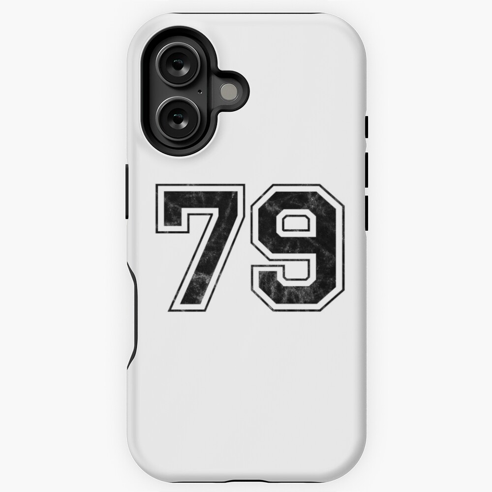 "Number 79" Sticker for Sale by PaulSDesign | Redbubble