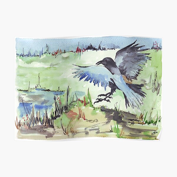 "The Stately Raven - Coco" Poster by MareeClarkson | Redbubble