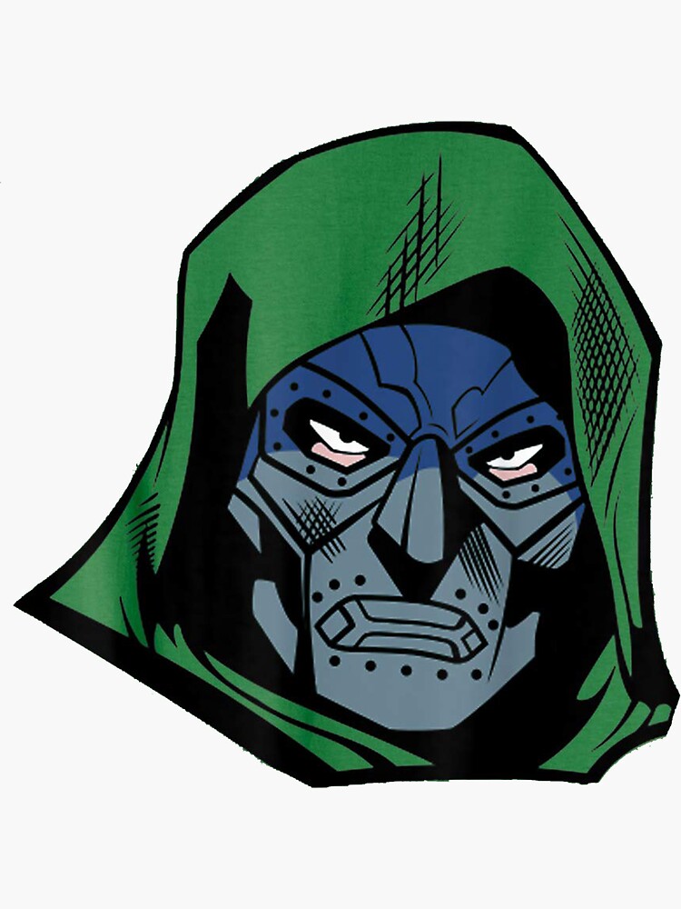 "Doctor Doom- Dr Doom Sticker" Sticker for Sale by Oliva-22 | Redbubble