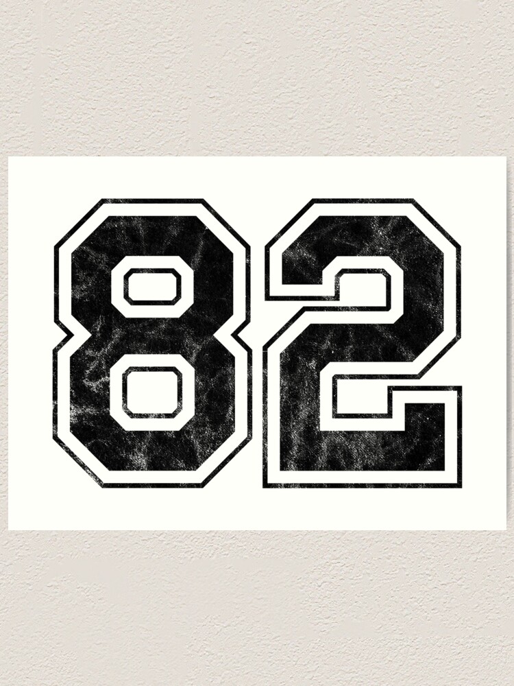 "Number 82" Art Print for Sale by PaulSDesign | Redbubble