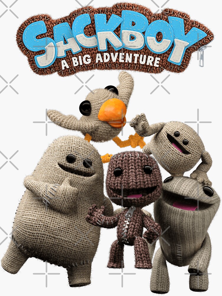 "Sackboy A Big Adventure Art" Sticker for Sale by ChristmasNice | Redbubble