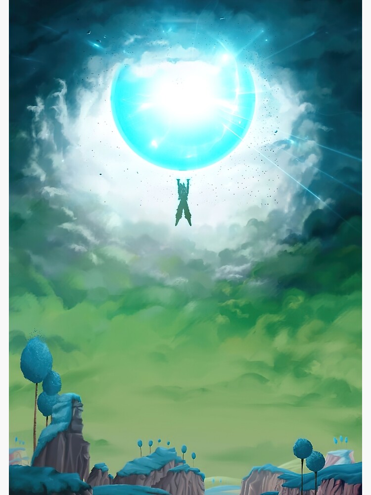 "Dragon Ball Spirit Bomb" Poster for Sale by JonathanJeffrey | Redbubble