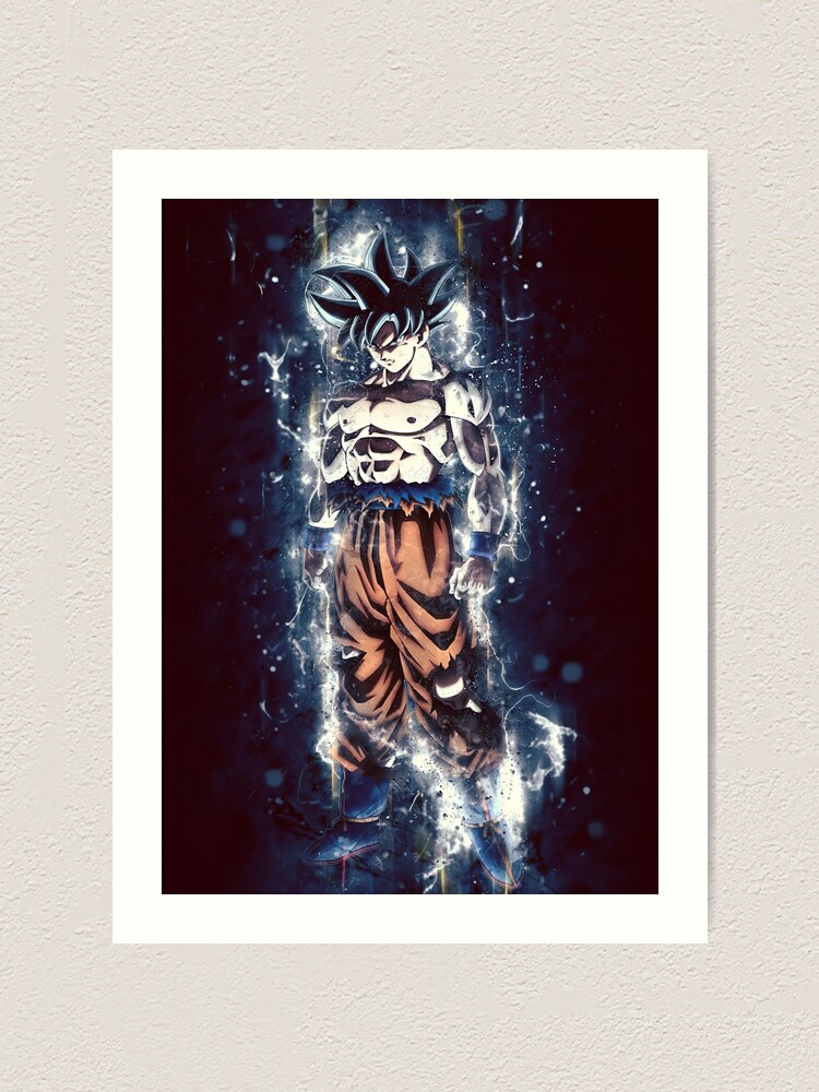 "Dragon Ball Autonomous Ultra Instinct" Art Print for Sale by ...