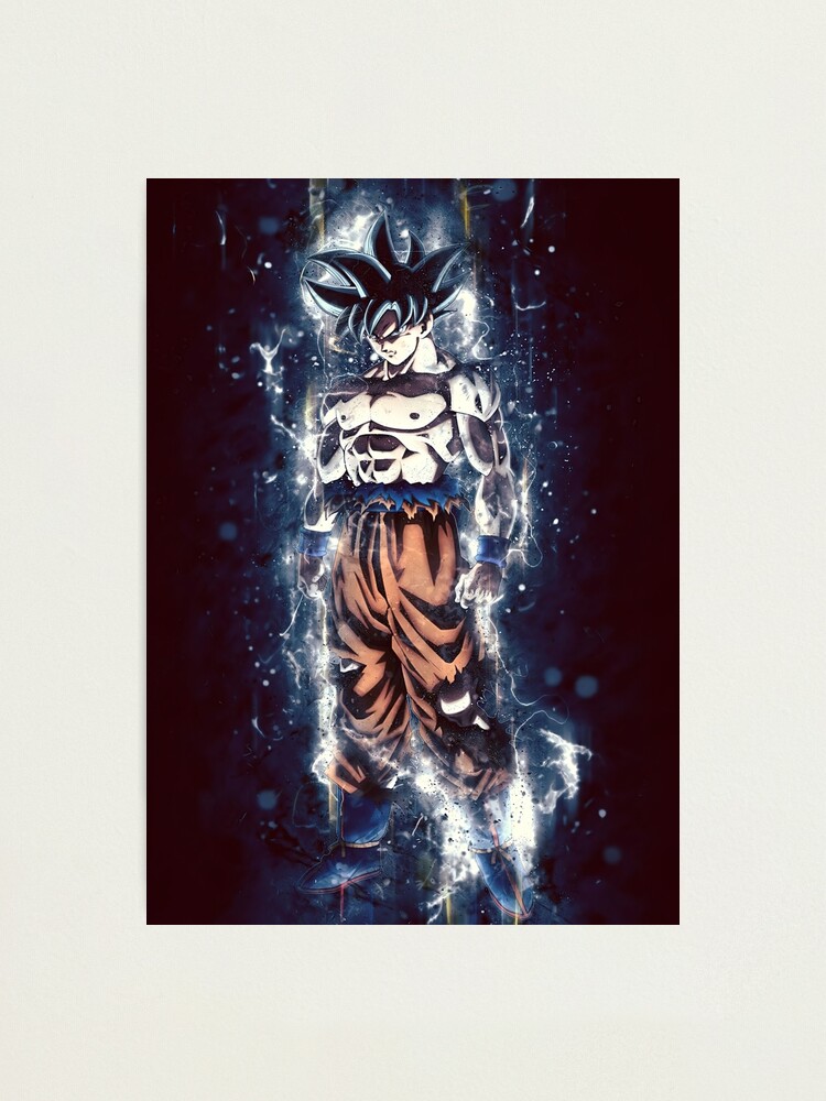 "Dragon Ball Autonomous Ultra Instinct" Photographic Print for Sale by ...