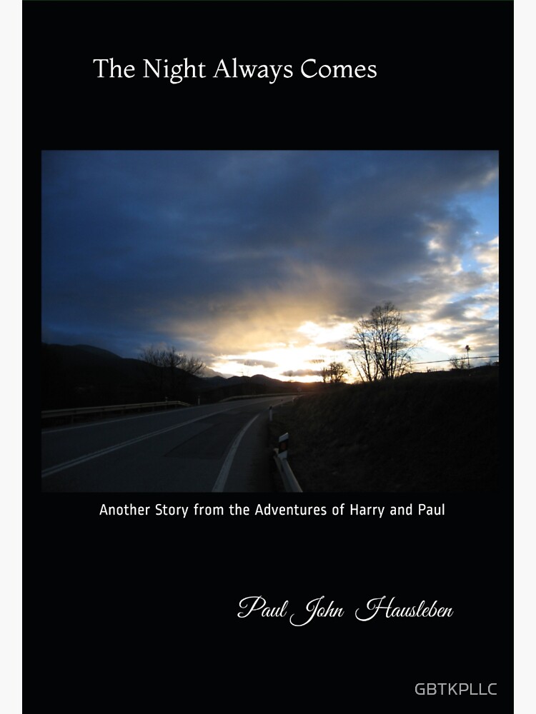"Book Cover Art. The Novel The Night Always Comes by Mr. Paul John ...