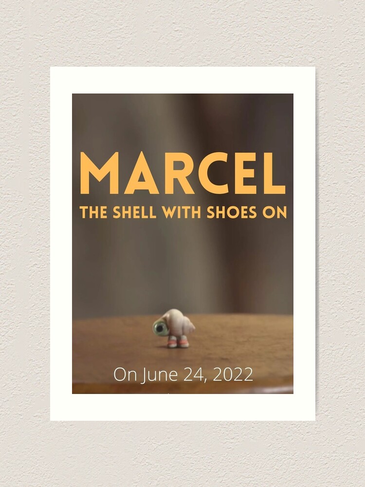"Marcel the Shell with Shoes On Film" Art Print for Sale by mikelull ...