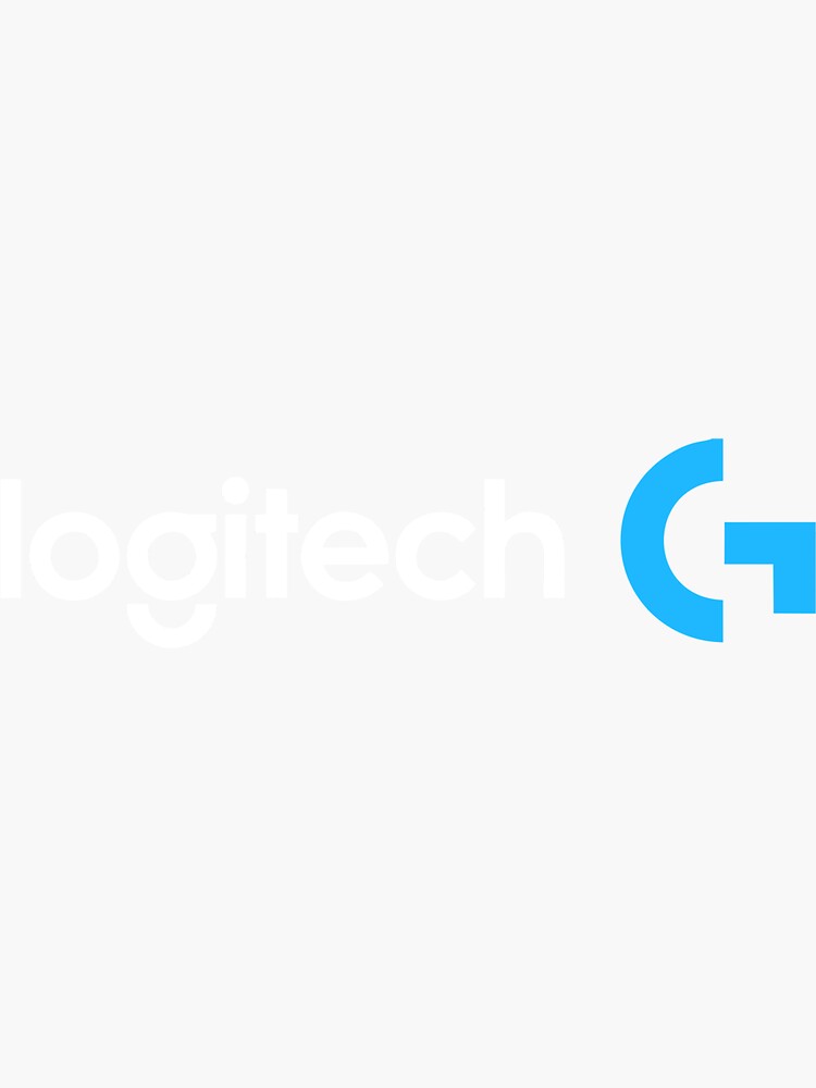 "Best Selling High Quality Logitech Logo" Sticker for Sale by gadepasr ...