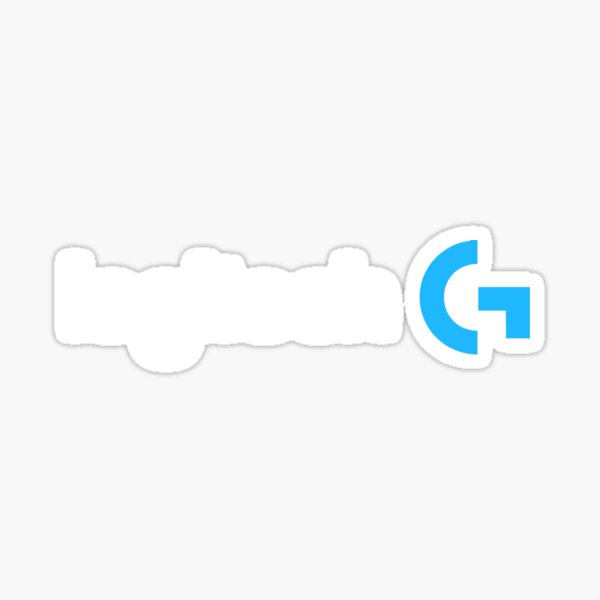 "Best Selling High Quality Logitech Logo" Sticker for Sale by gadepasr ...