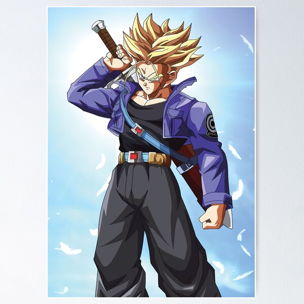 "Dragon Ball Trunks" Poster for Sale by JaredWiseman | Redbubble