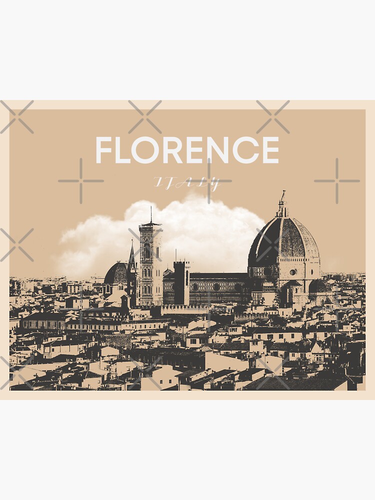 "Florence Firenze City Cathedral Art " Sticker for Sale by boholoc0 ...