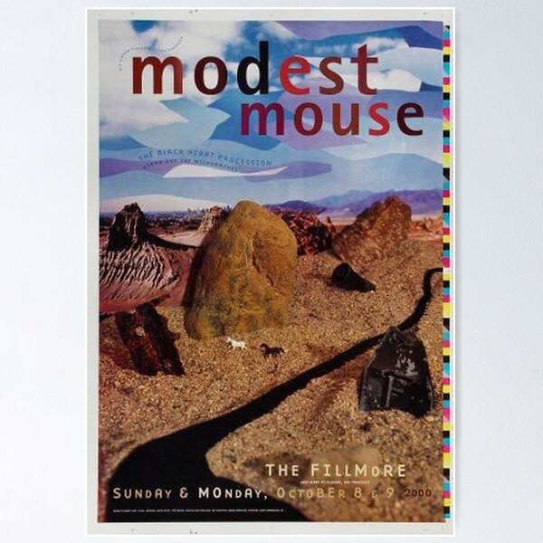 "Modest Mouse Poster Art" Poster for Sale by kimberlibran | Redbubble
