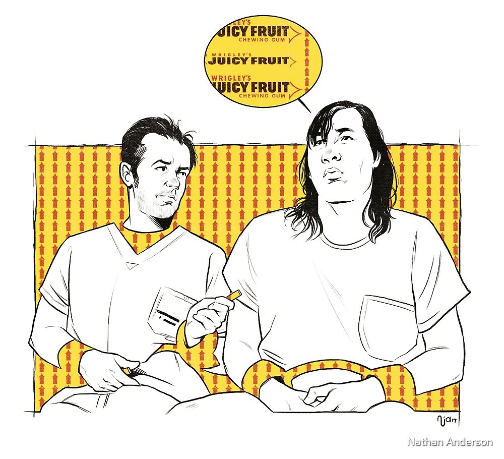 "McMurphy and the Chief" by Nathan Anderson | Redbubble