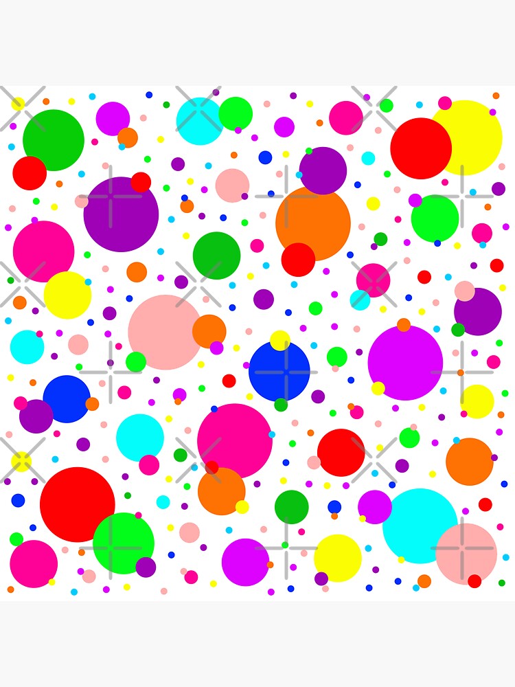 Rainbow Polka Dot Backgrounds