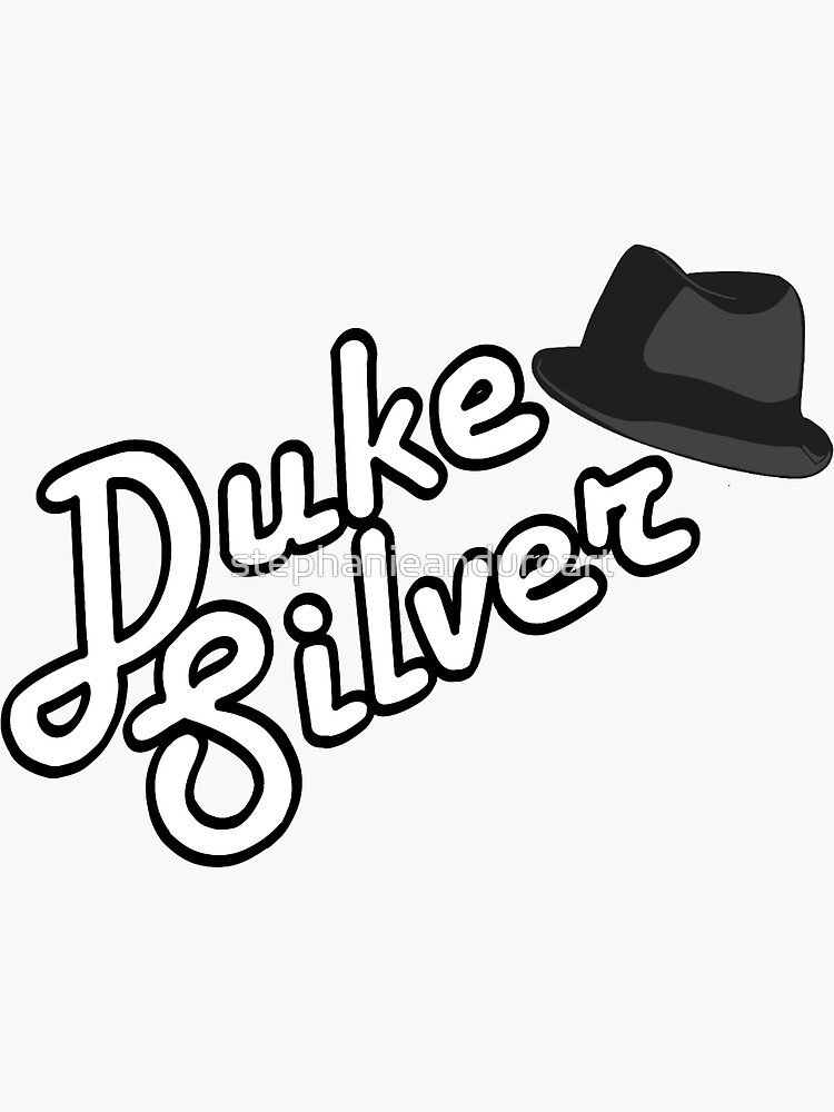 "Duke Silver, Jazz Legend" Sticker for Sale by sneakypeppers | Redbubble